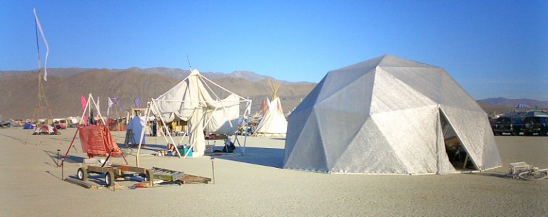 Dome at Burning Man 2005